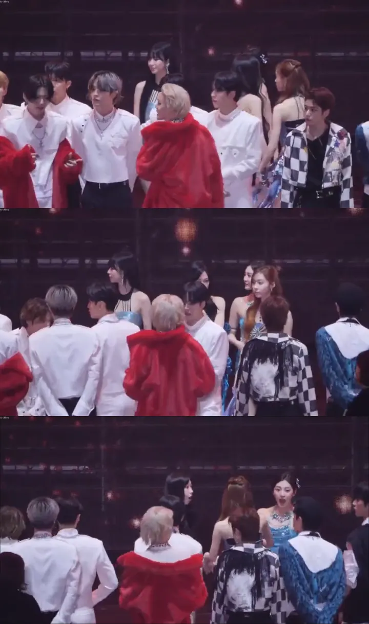 TMA 2023: aespa Panik Tiba-Tiba Tatap Muka Dengan Segerombolan TREASURE