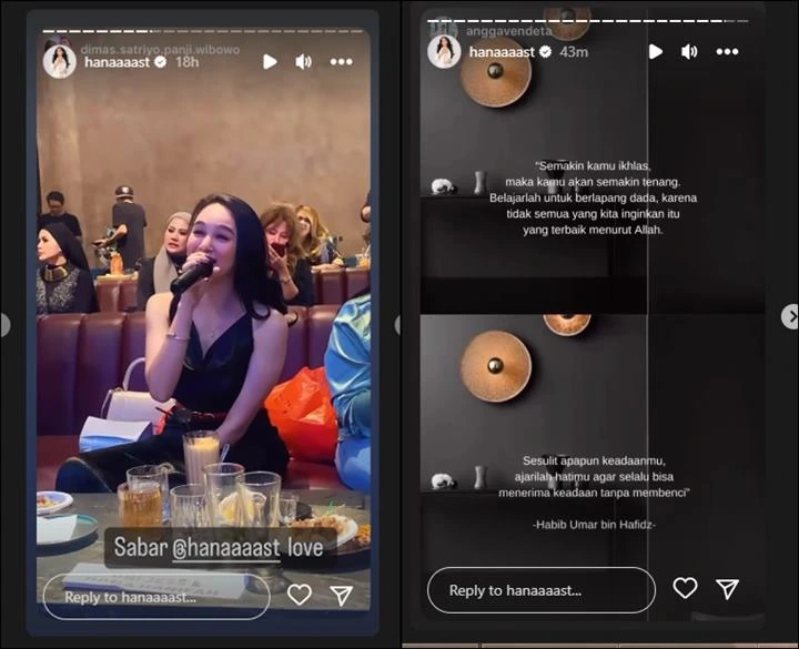Hana Hanifah Nyanyi Lagu 'Dibalas dengan Dusta' Usai Suami Bantah Selingkuh dengan Mantan Kekasih