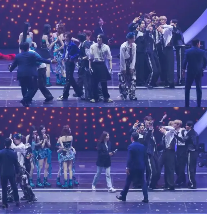 TMA 2023: Kocak, Ningning aespa Dicurigai Ingin Ambil HP Anton RIIZE