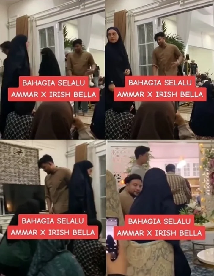 Ammar Zoni Tertunduk Lesu, Irish Bella Diduga Buang Muka Saat Bertemu Suami di Pengajian