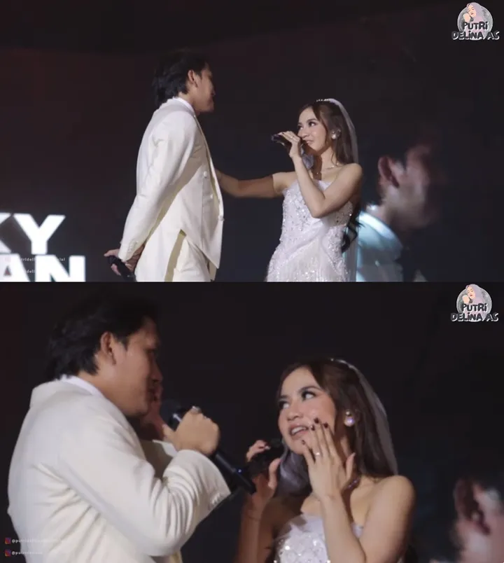 Mahalini Nangis Sesenggukan Saat Konser, Celetukan Rizky Febian Malah ...