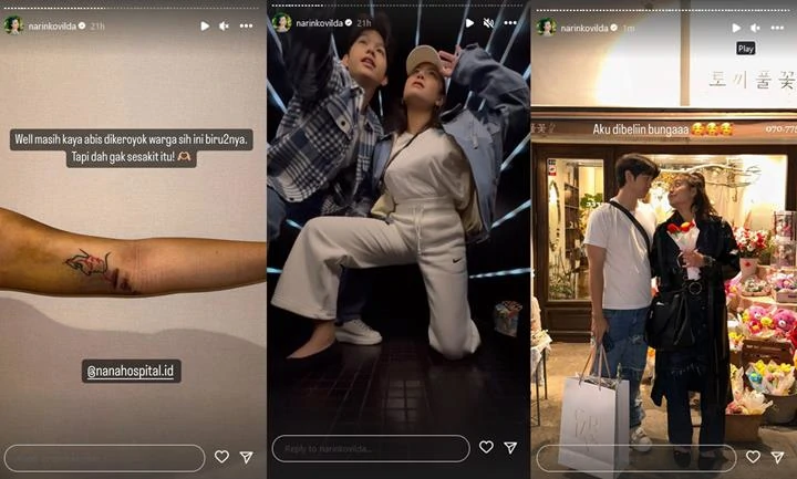 Awkarin dan Pacar Kompak Operasi Sedot Lemak Di Korea, Penampilan ...