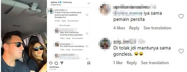 Ditinggal Nikah Amanda Gonzales, Ladislao Si Mantan Diejek Soal Video Mesra Bareng Nathalie Holscher