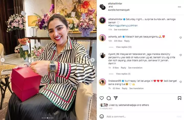 Sudah Sister, Aaliyah Massaid dan Sarah Menzel Kompak Ikut Rayakan ...