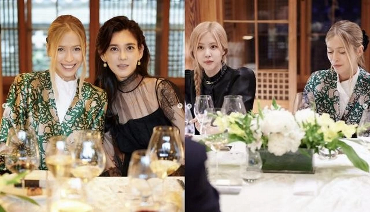 Memikat di LACMA Art+Film Gala, Rose Disorot Usai Duduk Samping Putri ...