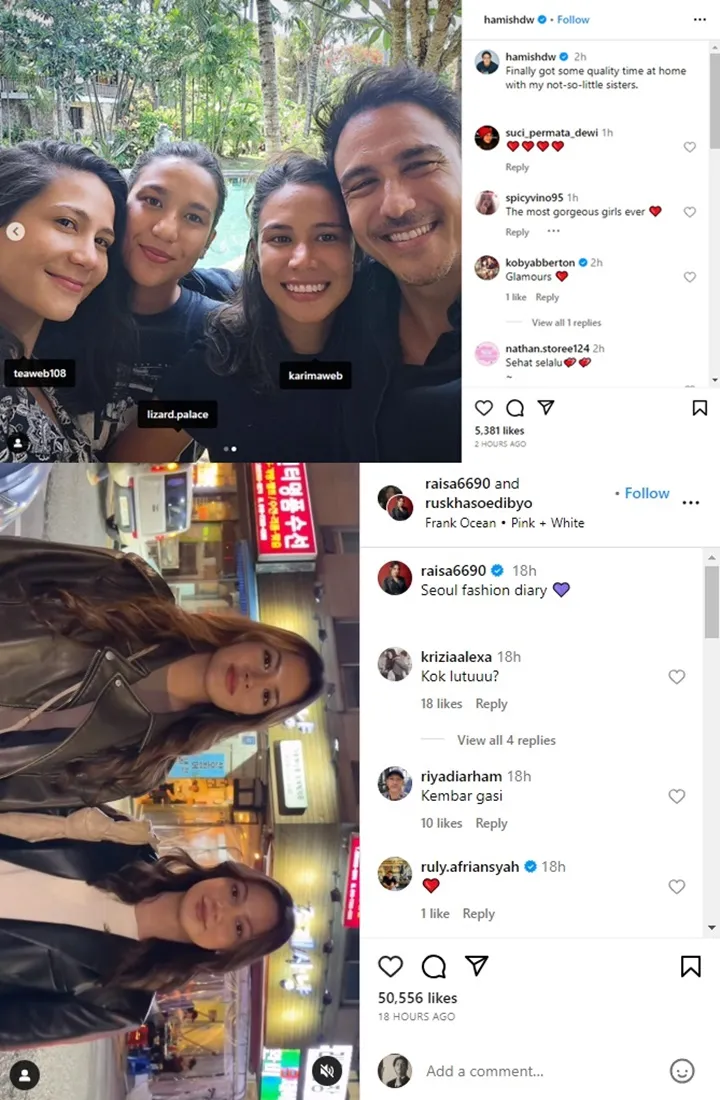 Hamish Daud Bantah Isu Hobi Open BO Cewek di Bali, Raisa Pilih Healing ...