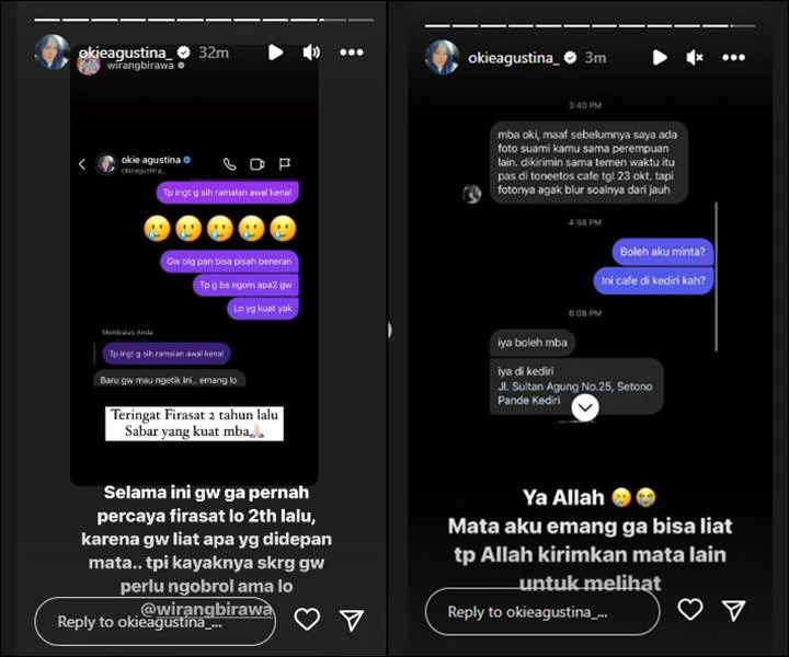 Okie Agustina Ungkit Firasat Lama Saat Foto Wanita Cantik Diduga Teman Dekat Gunawan Dwi Cahyo Viral