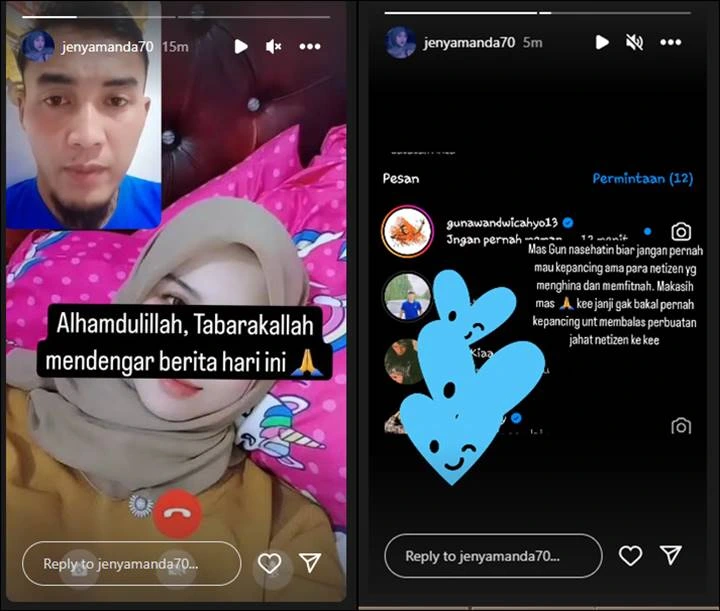 Sosok Diduga Teman Wanita Gunawan Dwi Cahyo Ngode Girang Usai Okie Agustina Gugat Cerai