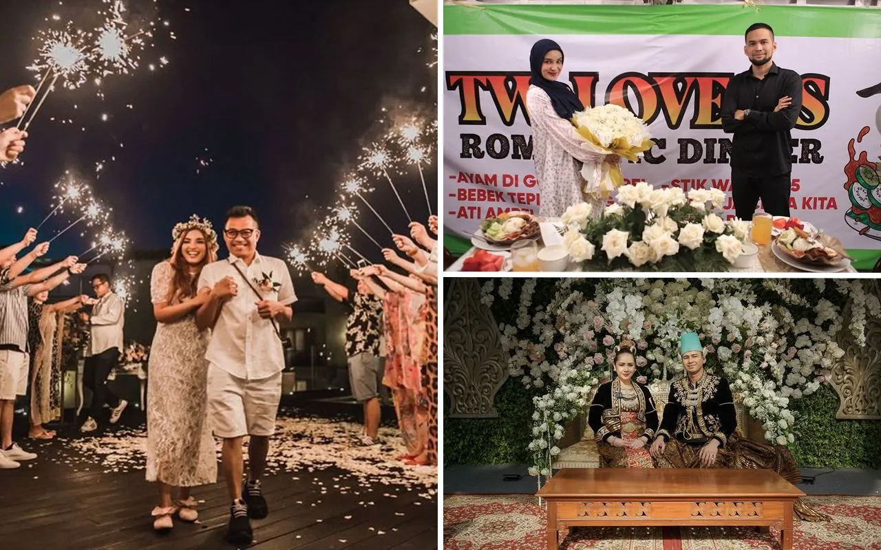 Shireen Sungkar dan 7 Artis Ini Anti Mainstream Saat Rayakan Anniversary Pernikahan