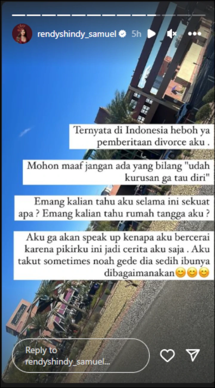 Rendy Samuel Fokus Urus Anak Saat Shindy Sentil Dugaan Penyebab Cerai