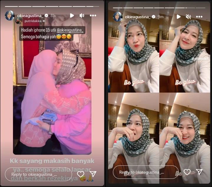 Okie Agustina Pamer Hadiah Mahal Usai Terancam Dituntut Gunawan Dwi Cahyo