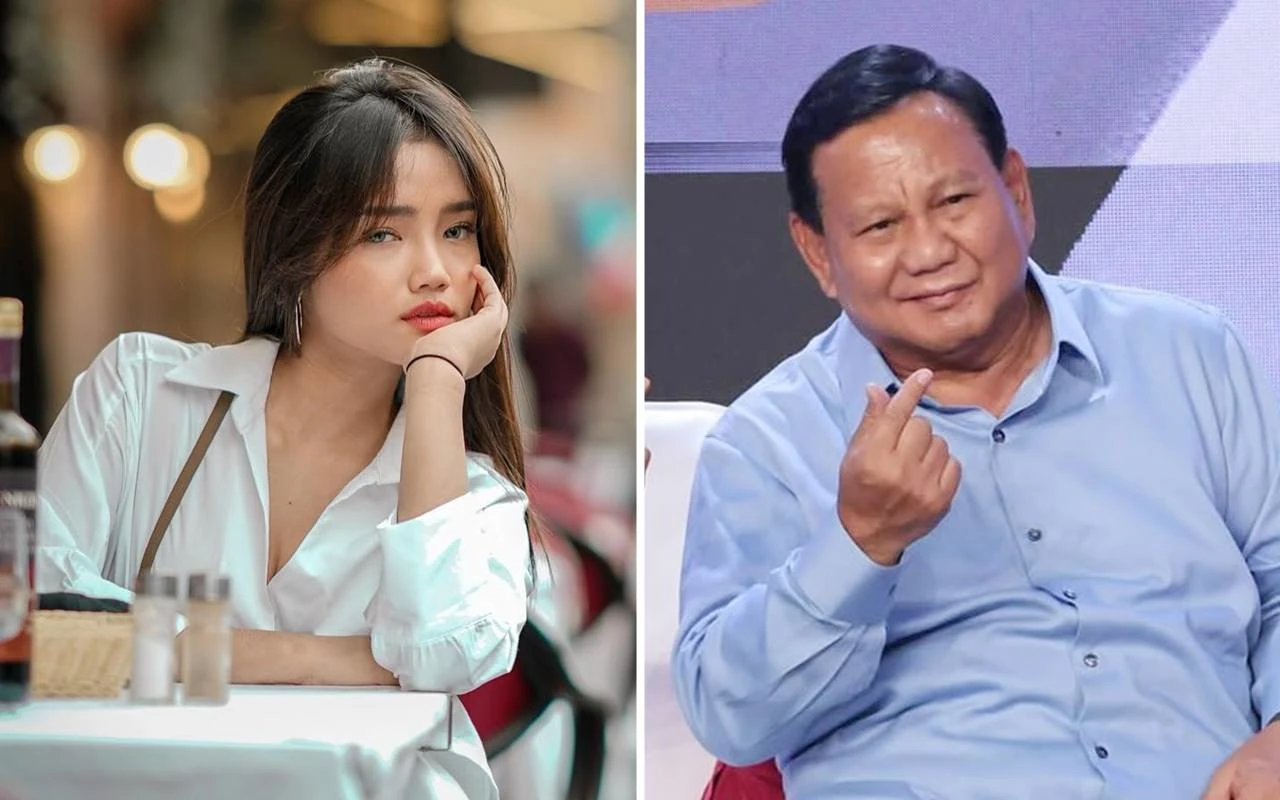 Fuji An Tampil Berkelas Saat Makan Siang Bareng Menhan Prabowo Subianto