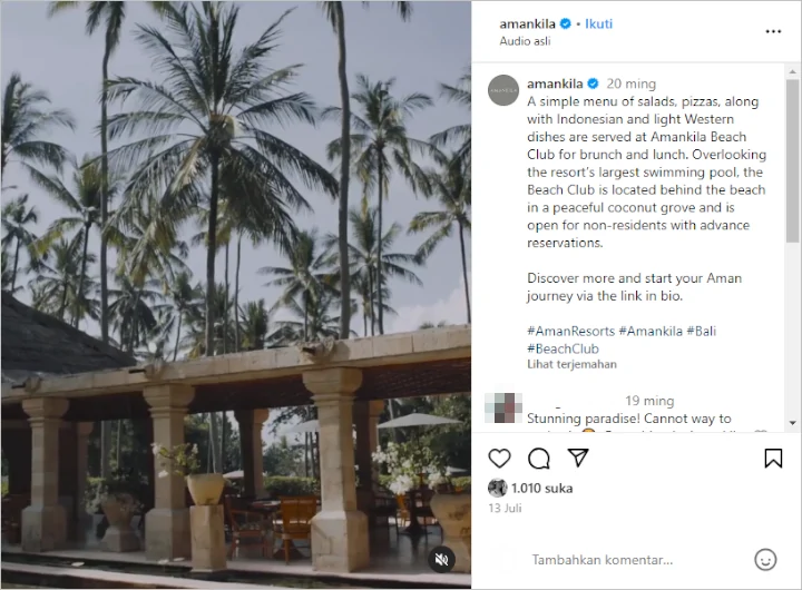 Vila Tempat Pernikahan BCL dan Tiko Aryawardhana Diduga Bertarif Rp28 ...