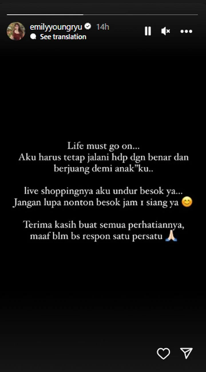 Emily Young Ryu 'Idol' Berusaha Tegar usai Suami Kepergok Digoda ...