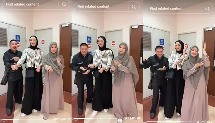 Natasha Rizky Asyik Joget Tipis-Tipis Bareng Sahabat di Video Baru
