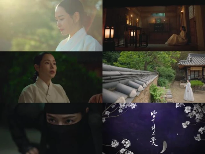 Teaser 'Night Blooming Flower' Tampilkan Honey Lee Sebagai Janda dengan ...