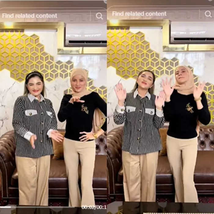 Ashanty dan Olla Ramlan Asyik Joget Saat Nindy Pamer Aksi Sosial