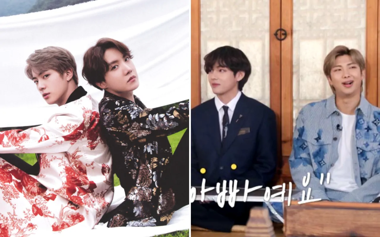 Jin dan J-Hope BTS Ambil Cuti demi Antar RM dan V Wamil