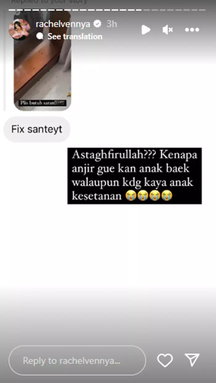 Rachel Vennya Langsung Istighfar Kala Rumahnya Dicurigai Dapat Kiriman Santet