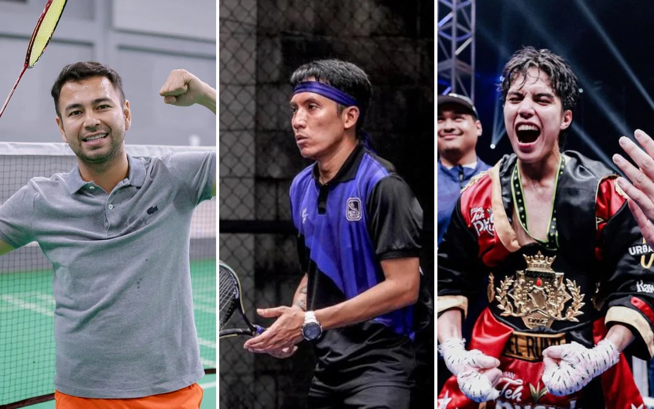 12 Artis Unjuk Skill Dewa Kala Mendadak Jadi Atlet di 2023