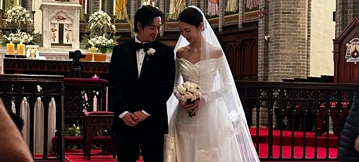 10 Potret Pernikahan Kim Dong Wook dan Stella Kim yang Dihadiri Deretan Selebriti Ternama