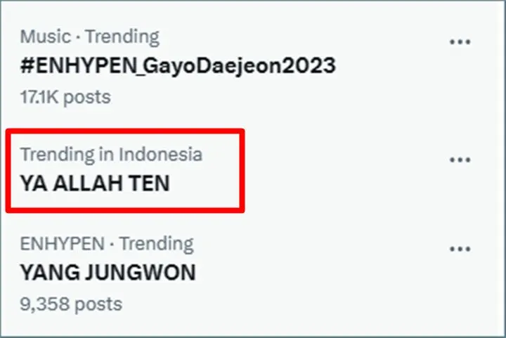 SBS Gayo Daejeon 2023: Ten NCT/WayV Alami Insiden Berbahaya di Panggung