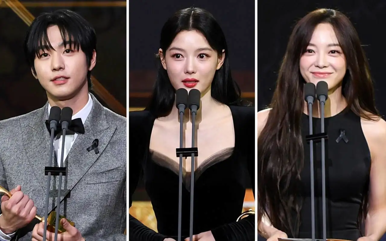 Ahn Hyo Seop Digoda Kim Yoo Jung dan Kim Sejeong di SBS Drama Awards 2023
