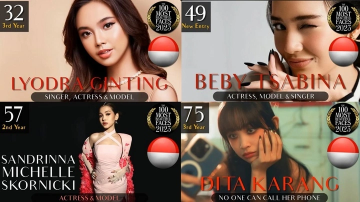 Lyodra Bombardir Foto Keren usai Masuk Daftar 100 Wanita Tercantik Tahun 2023