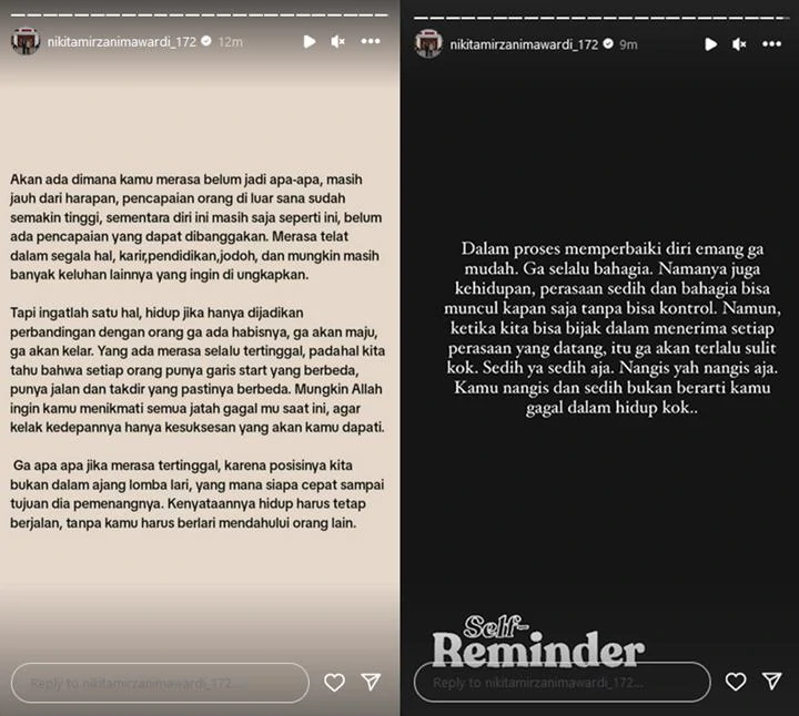 Nikita Mirzani Diduga Beri Pesan Tersirat untuk Lolly Sang Putri Lewat Postingan Baru