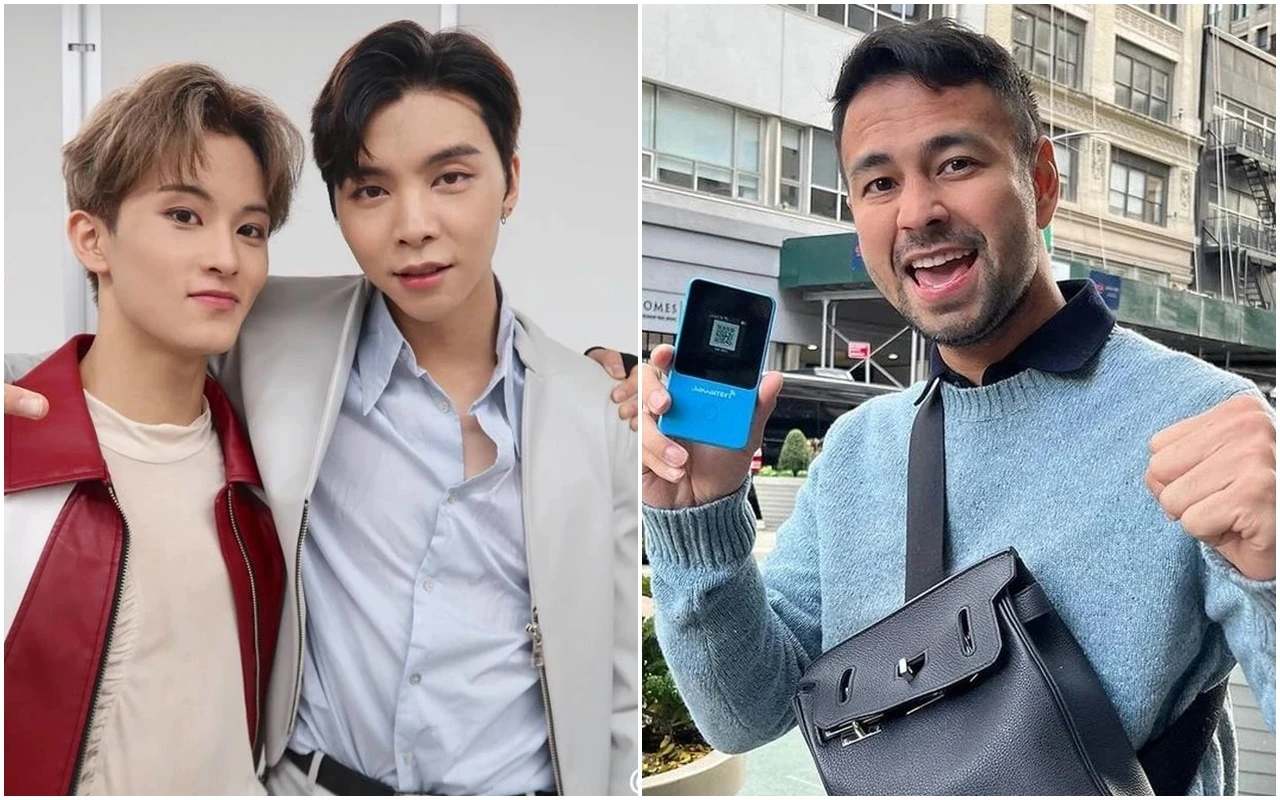 Mark dan Johnny NCT Tunjukkan Ekspresi Kocak saat Lihat Raffi Ahmad ...