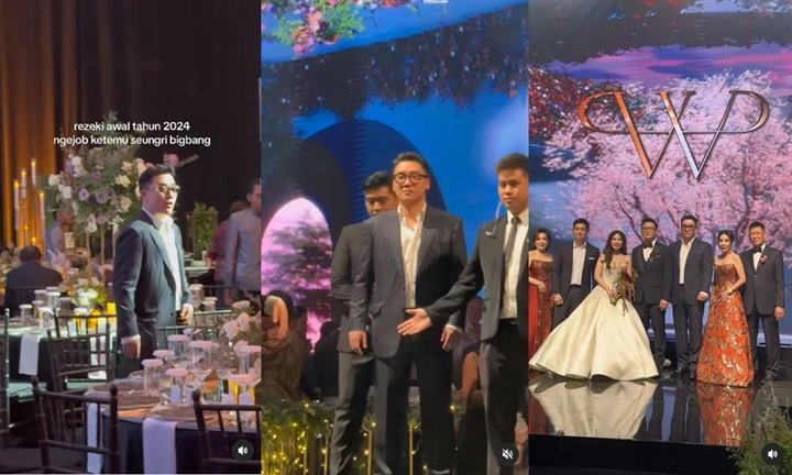 Seungri eks BIGBANG Hadiri Pernikahan Bos Bali United di Jakarta