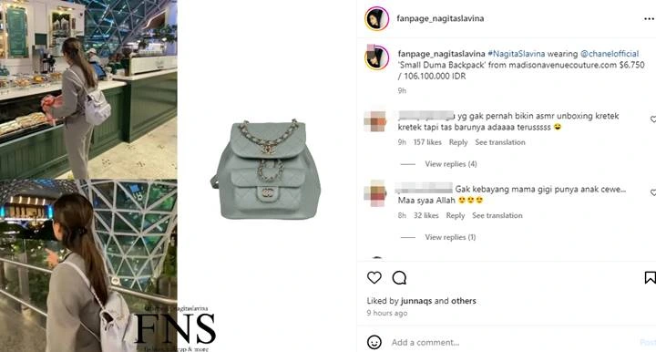 Nagita Slavina Kegep Pakai Tas Ratusan Juta usai Bersikap Merakyat Saat Disawer Gift TikTok