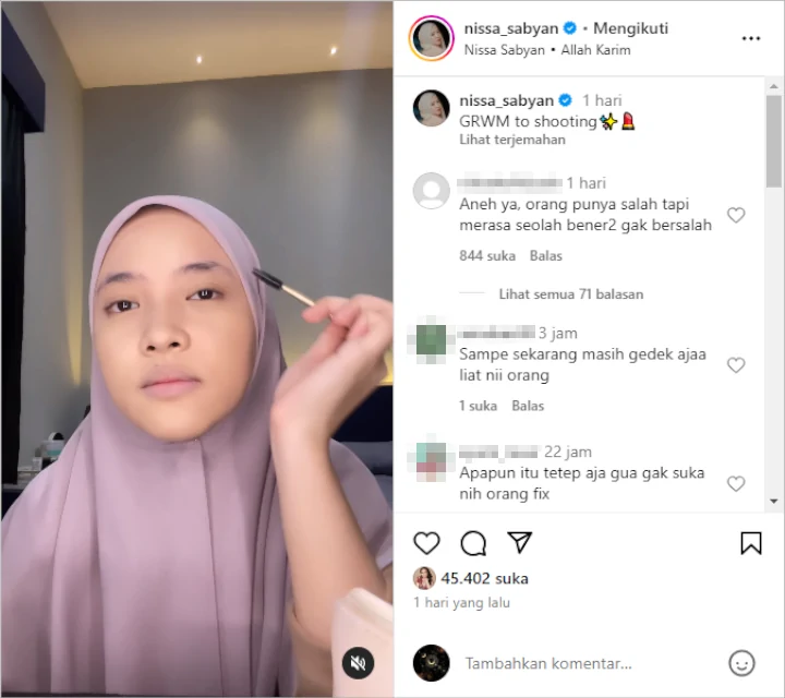 Penampilan Baru Nissa Sabyan Buat Heboh, Najwa Shihab Jadi Korban Pelecehan Verbal Komika-Topik Pagi