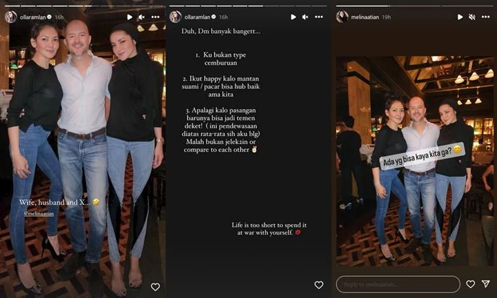 Olla Ramlan Dapat Respons Tak Terduga dari Istri Eks Suami Usai Pajang ...