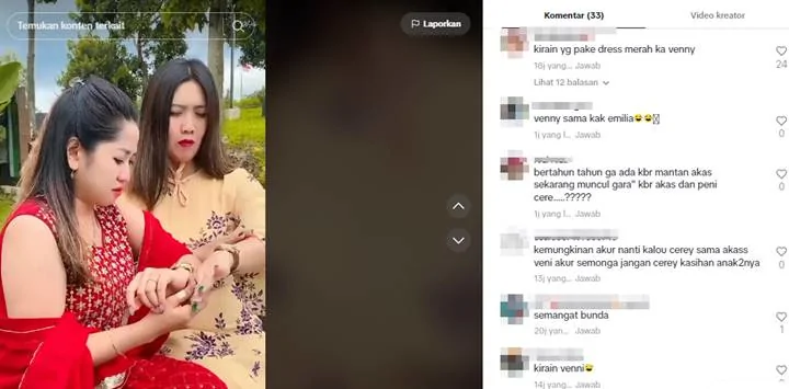 Eks Istri Pertama Akash Elahi Bikin Heboh usai Dikira Syuting Akur Bareng Venny Alberti