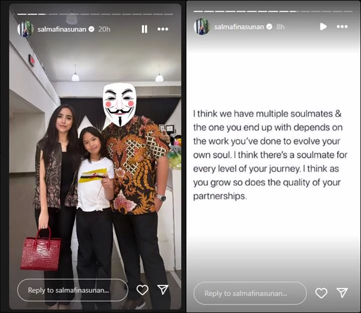 Salmafina Sunan Pamer Hadiah Valentine Gak Kaleng-Kaleng dari Pacar Diduga Duda