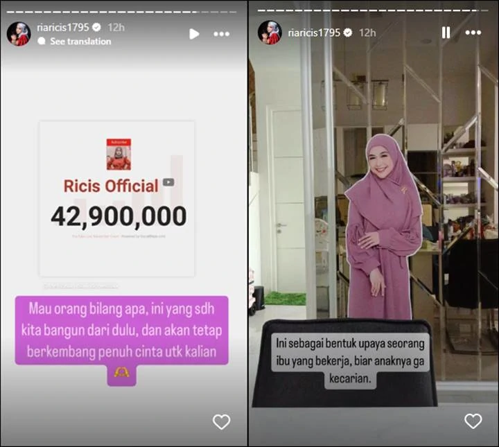 Ria Ricis Bereaksi Nyelekit usai Dirumorkan Tak Lagi Jadi YouTuber ...