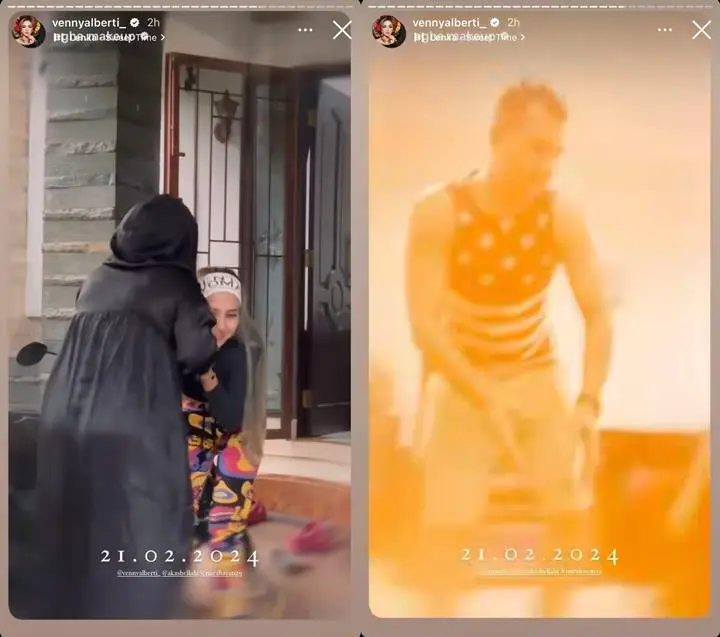 Akash Ellahi dan Venny Alberti Diduga Kembali Tinggal Serumah Pasca Cerai