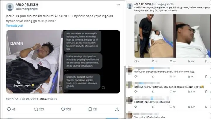 Tingkah Korban Geng Anak Vincent Rompies Diduga Janggal, OOTD Amanda ...