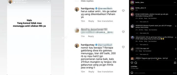 Hard Gumay Pamer Bukti Kebanjiran Job Usai Klarifikasi Tudingan Nipu