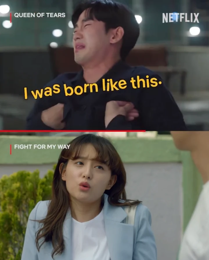 Adlibs Kim Soo Hyun di 'Queen of Tears' Mirip Dialog Kim Ji Won 'Fight ...