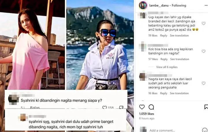 Nagita Slavina Ramai Dibela usai Mendadak Dibandingkan dengan Syahrini