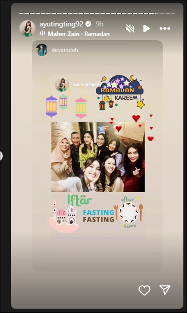 Ayu Ting Ting Perdana Foto Bareng 3 Kakak Cantik Lettu Fardhana bak ...