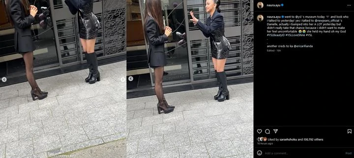 Naura Ayu Tunjukkan Etika Luar Biasa Kala Ketemu Danielle NewJeans di Paris