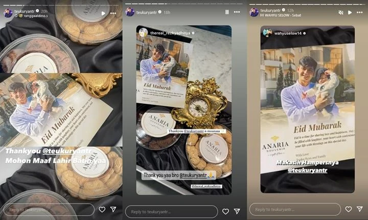 Teuku Ryan Tak Cantumkan Nama dan Foto Ria Ricis di Hampers Lebaran