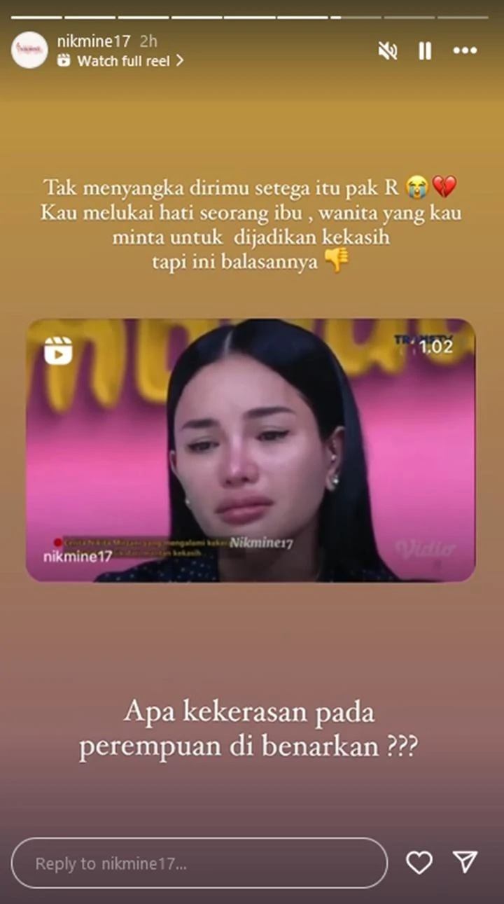 Nikita Mirzani Nangis Tersedu-sedu Beber Sifat Asli RI Eks Pacar yang ...