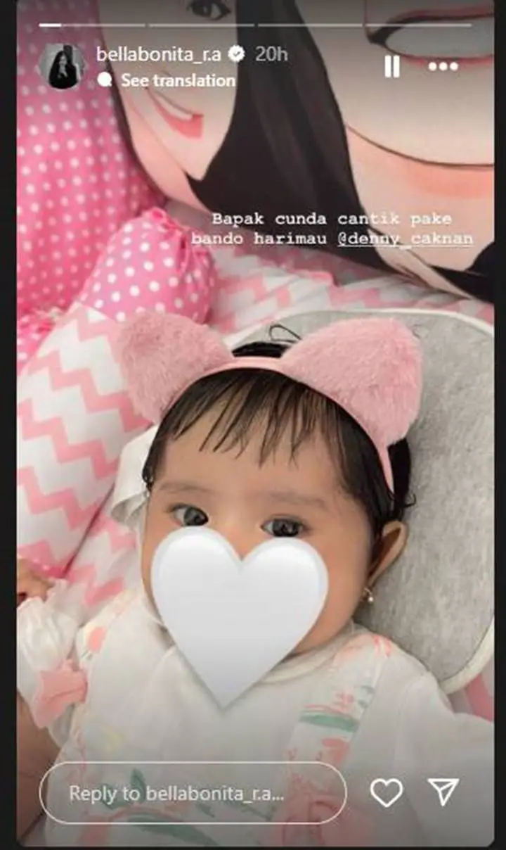 Bella Bonita Pamer Bayi Denny Caknan Cantik bak Barbie di Tengah ...