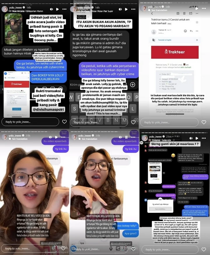 Lolly dan Pacar Terseret Rumor Video Tak Senonoh, Hasil Photoshoot Bayi ...