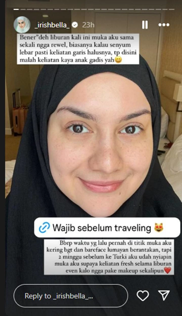 Irish Bella dan Abidzar Putra Umi Pipik Beri Reaksi Sehati di Tengah Kabar Perjodohan