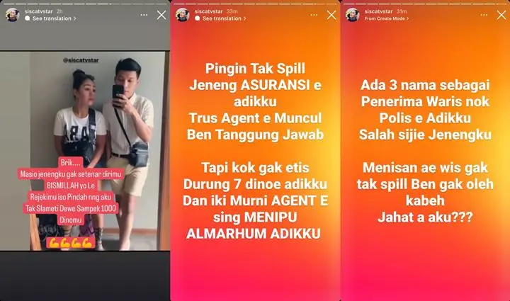 Keluarga Bro Jabro Diduga Kisruh Perkara Asuransi Meski Belum 7 Hari ...
